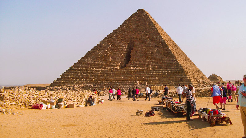 Pyramid of Menkaure - Egypt Accessible Travel